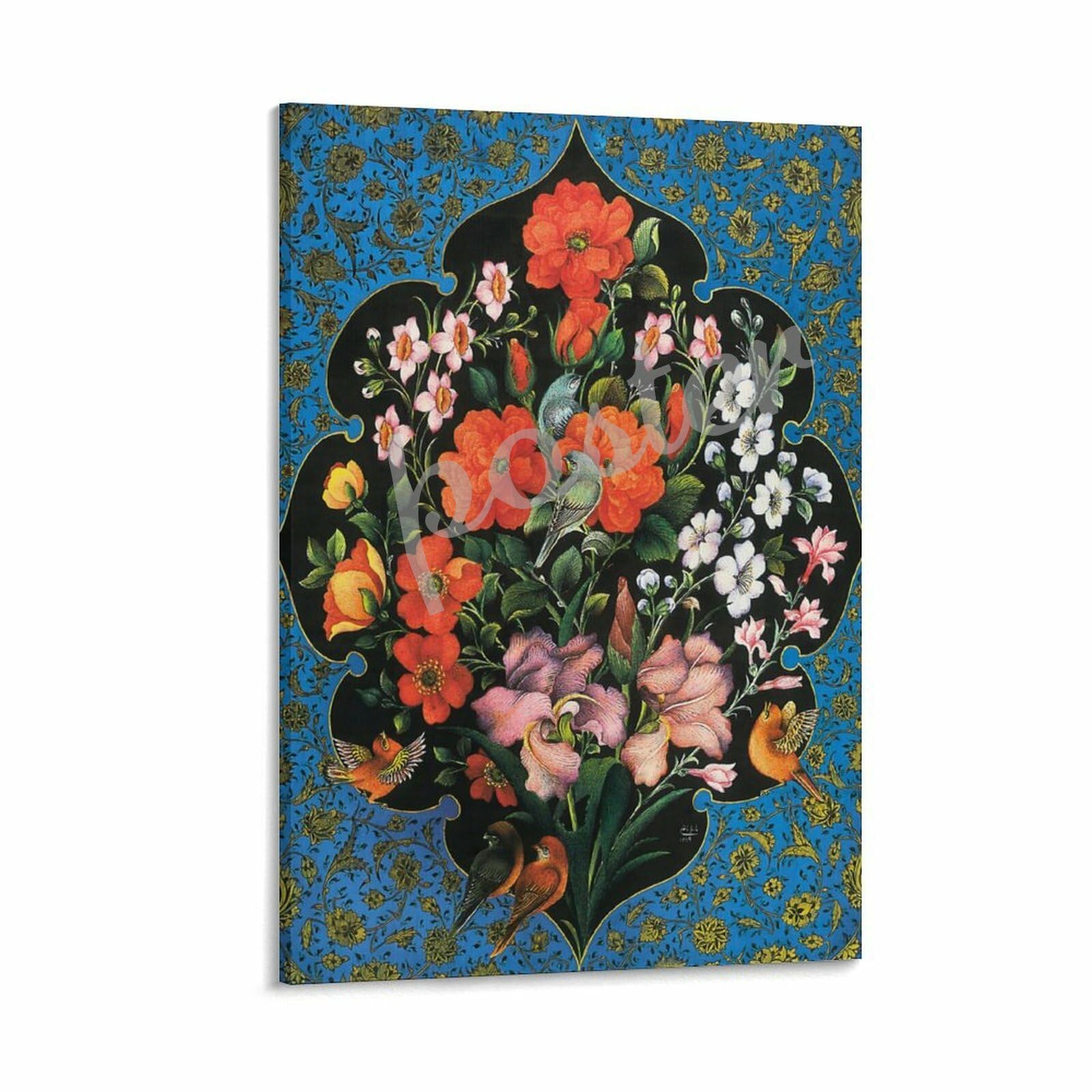 Persian Art Flowers
