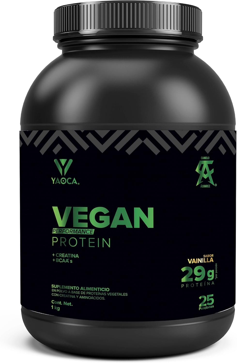 YAOCA proteína vegetal en polvo 1 Kg | 25 servicios | Suplemento ...