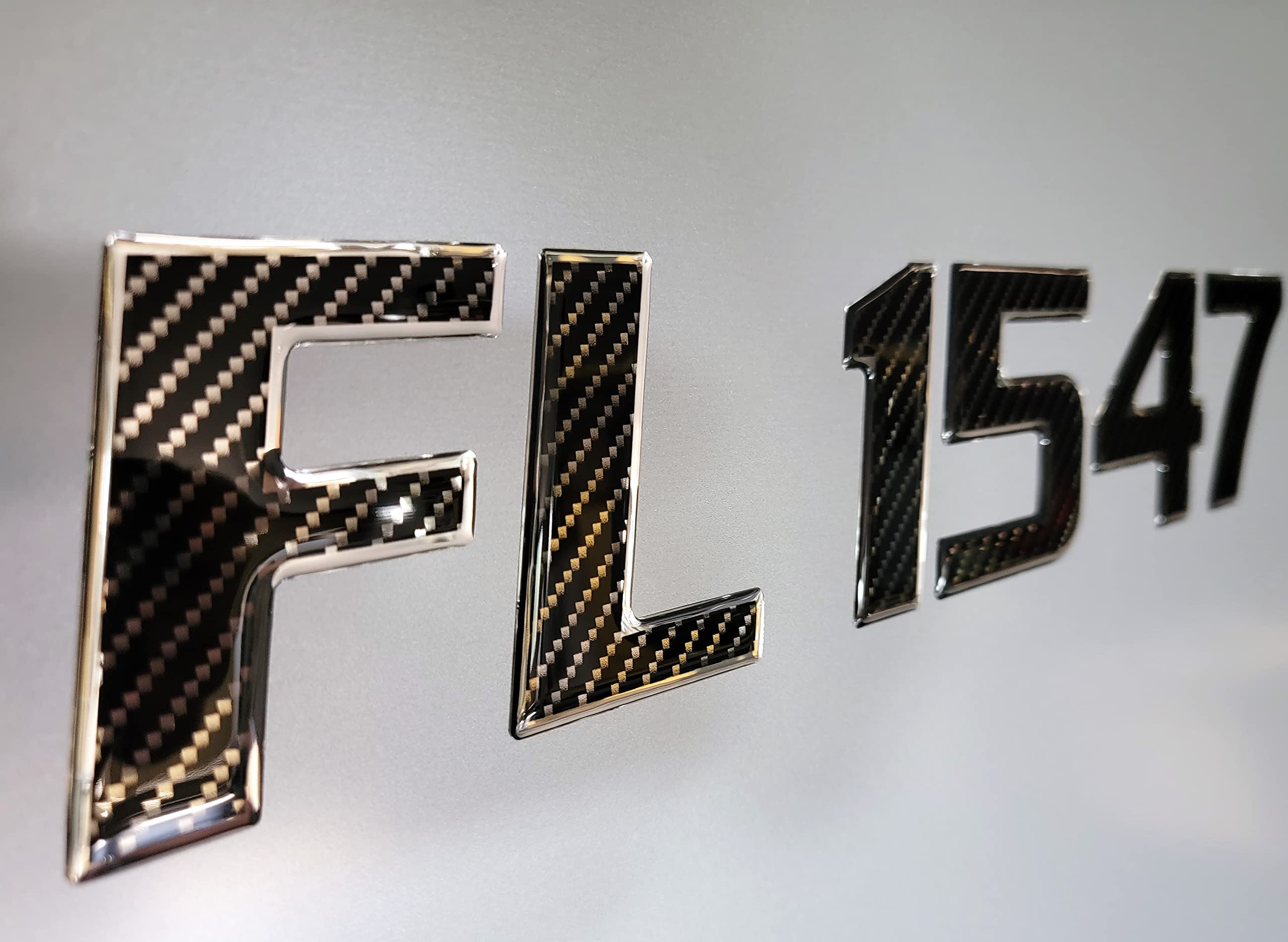 Amazon.com: Domed 3D Boat Registration Numbers and Letters Sport Series ...