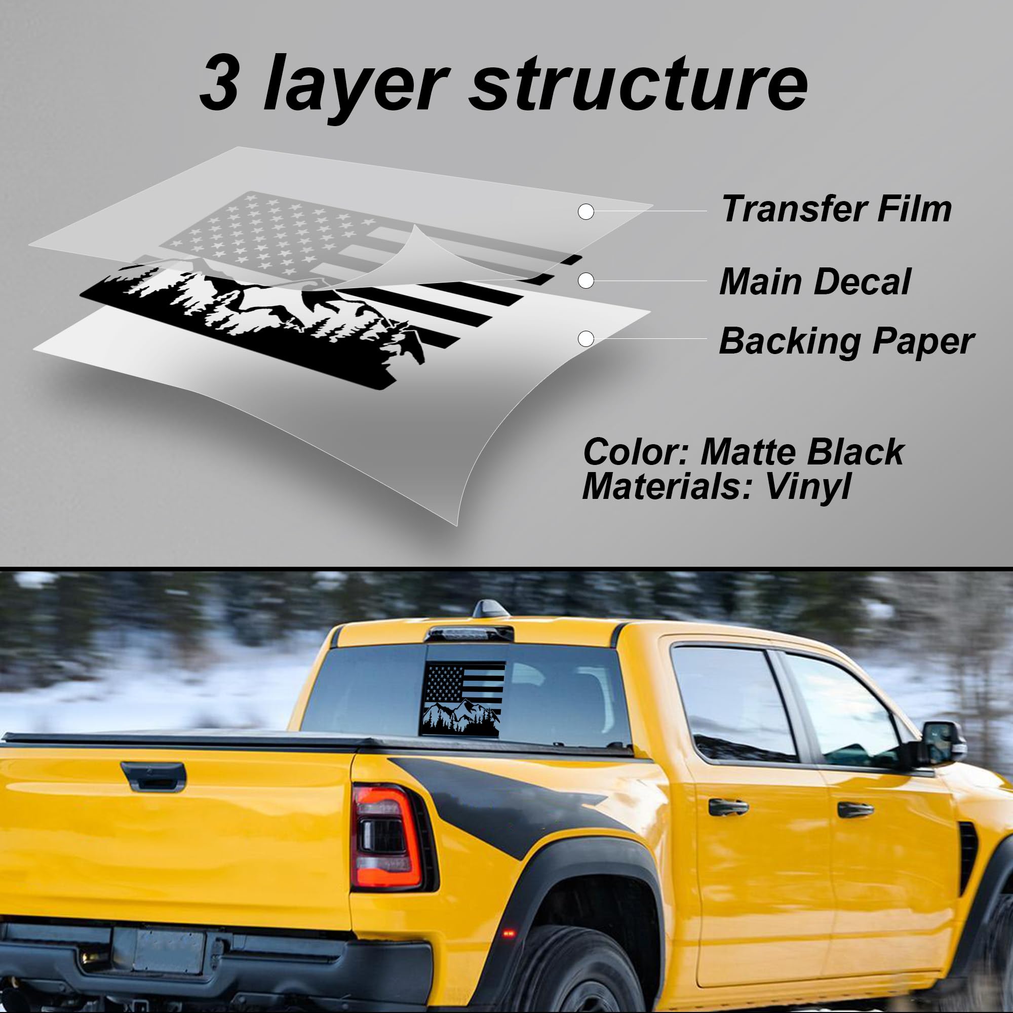 Dodge Truck Window Decals