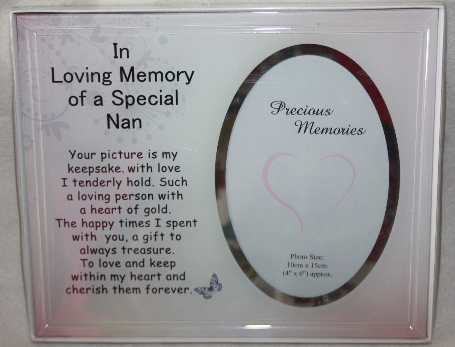 David Fischhoff Nan Photo Frame ILM 19 x 23cm, Pink, 23 x 19 x 1 cm ...