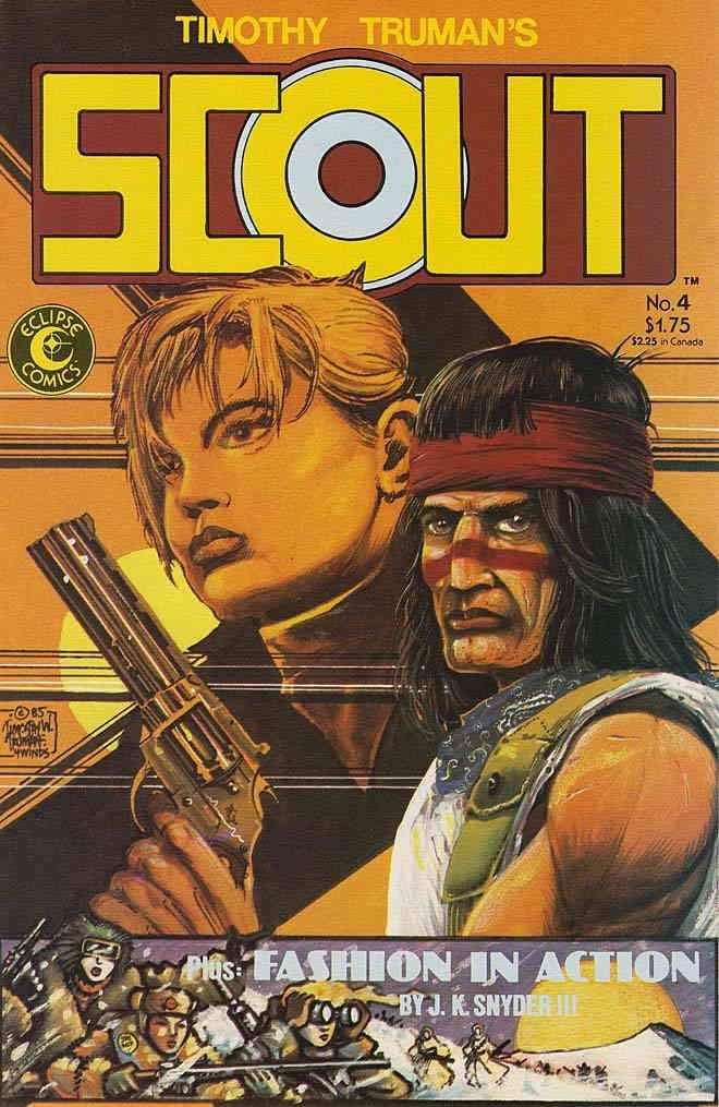 Amazon.com: Scout #4 VF/NM ; Eclipse comic book | Tim Truman Fashion in ...