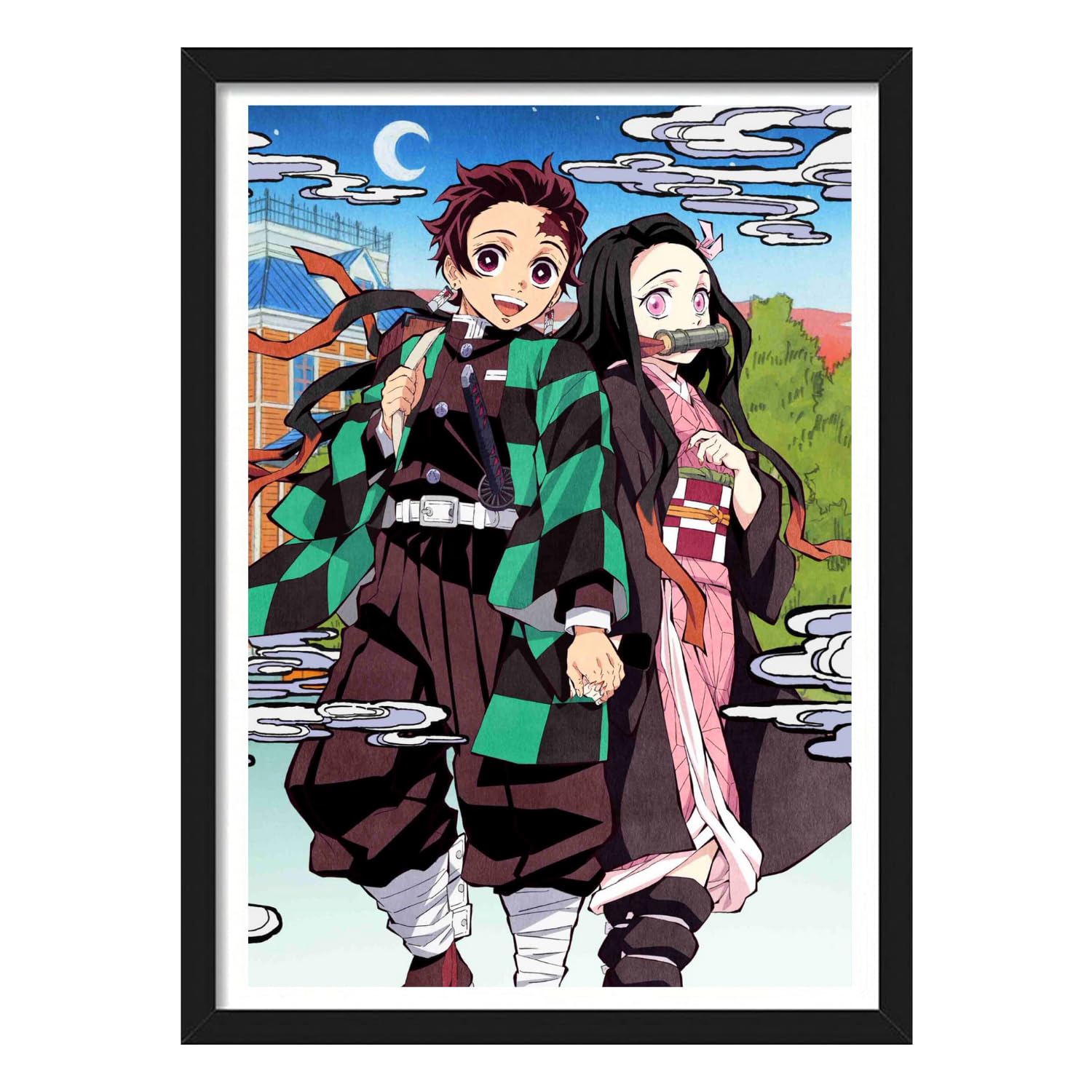 YourCanvas | Tanjiro Nezuko Kamado Artwork | Demon Slayer : Kimetsu no ...