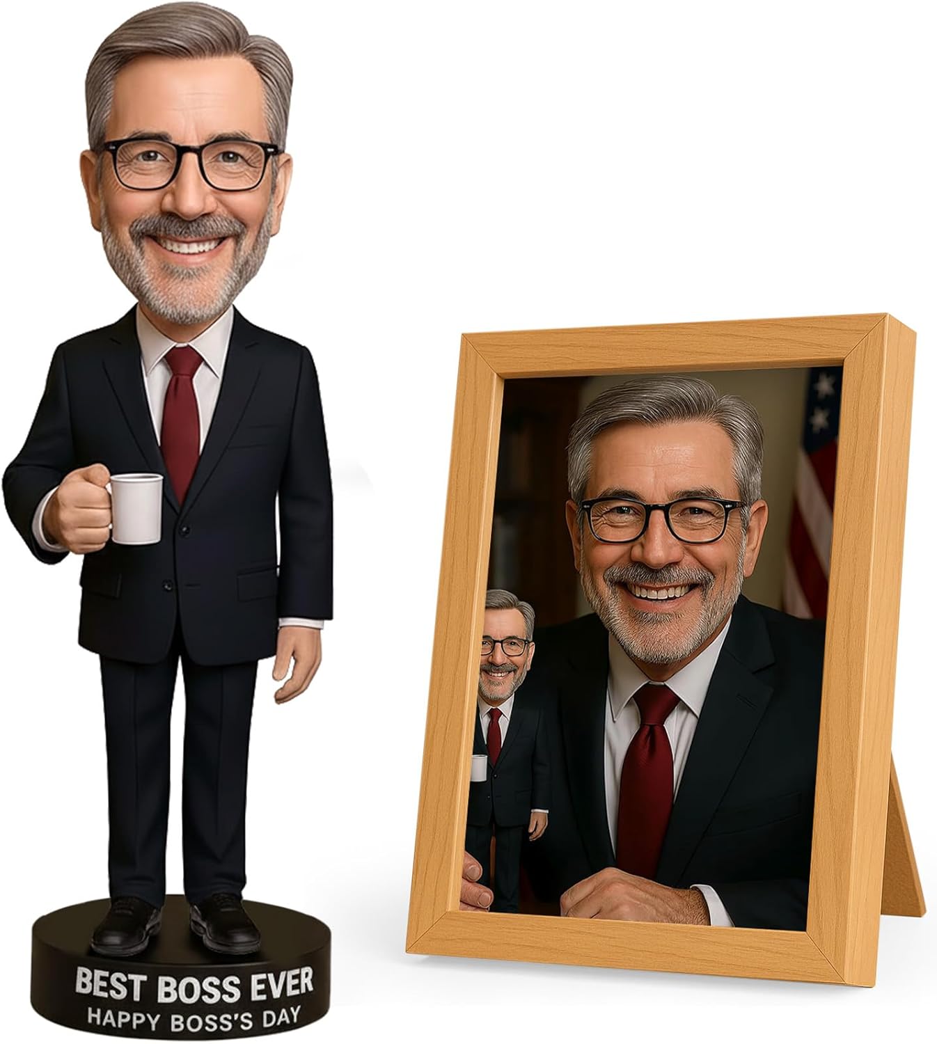 Amazon.com: BobbleMy Custom Bobblehead 6/7/8 Inch Personalized ...