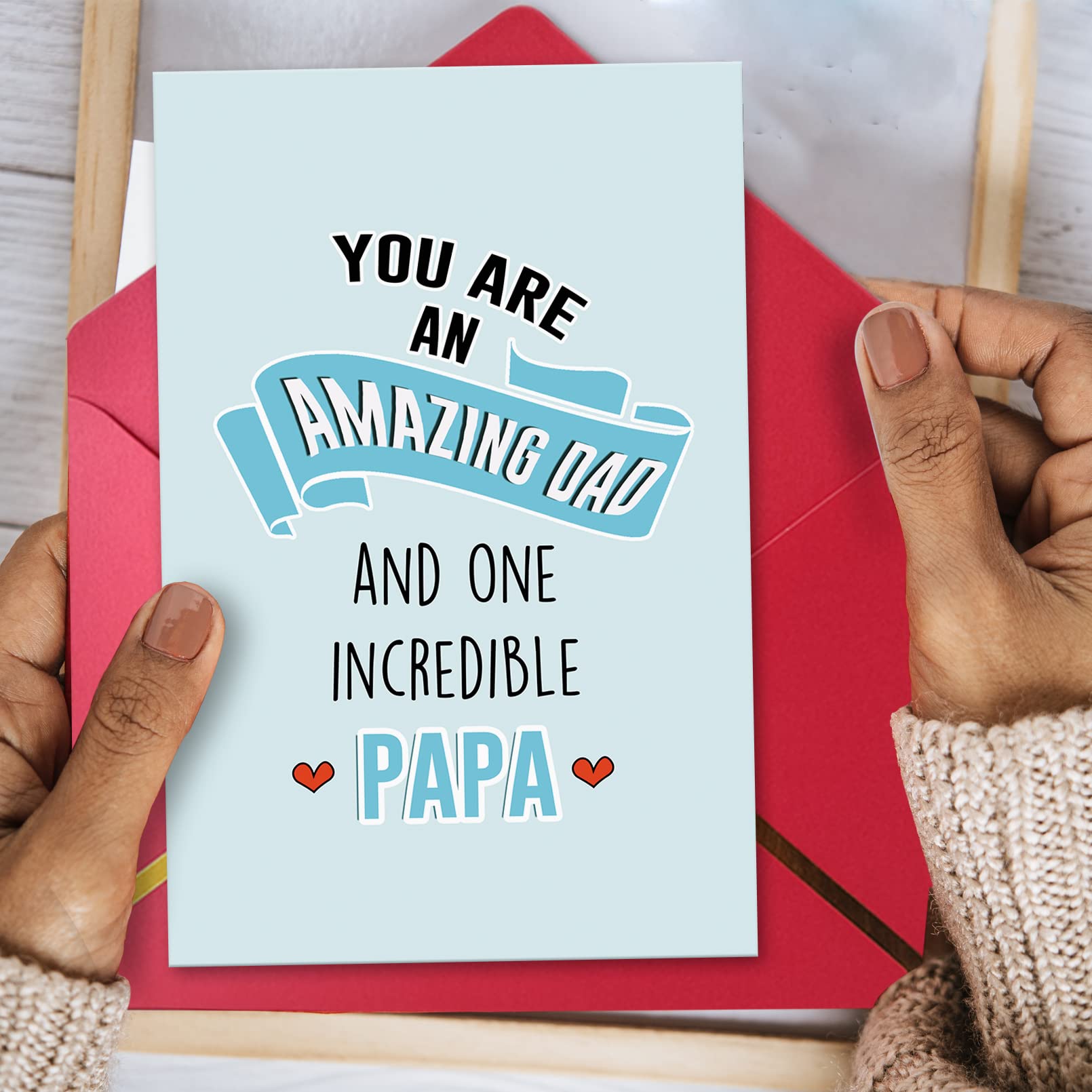 Snapklik.com : Happy Fathers Day Cute Card For Dad,Special Fathers Day ...