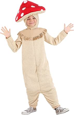 Amazon.com: Teeny Toadstool Mushroom Kid's Costume : Clothing, Shoes ...