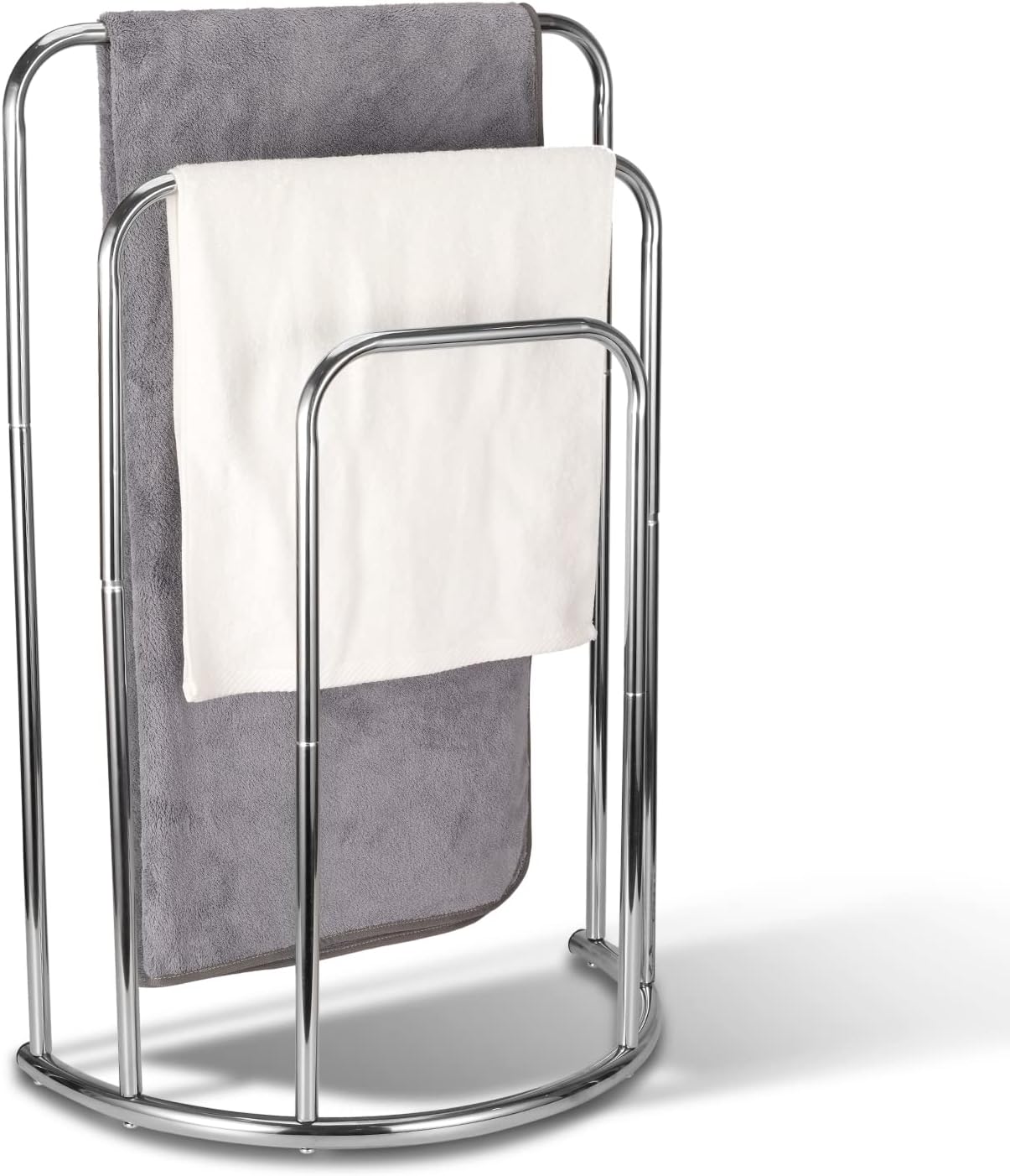 Amazon.com: Freestanding Towel Rack, 3 Tier Stainless Steel Towel Bar ...