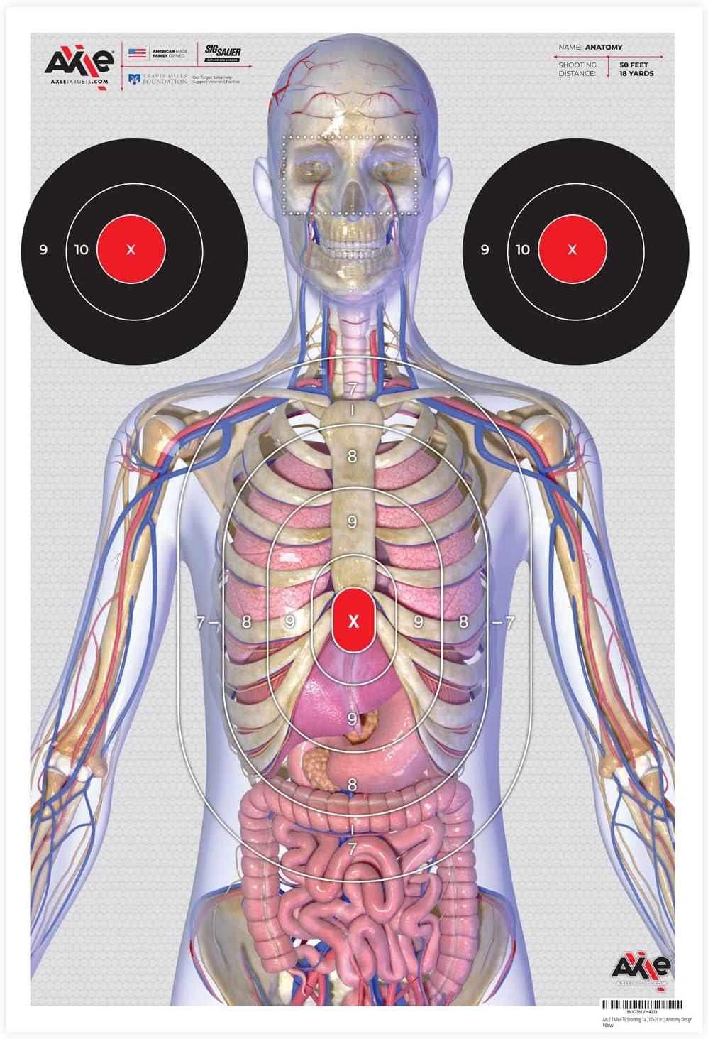 Amazon.com : Axle Targets Shooting Targets - Gun Targets for The ...