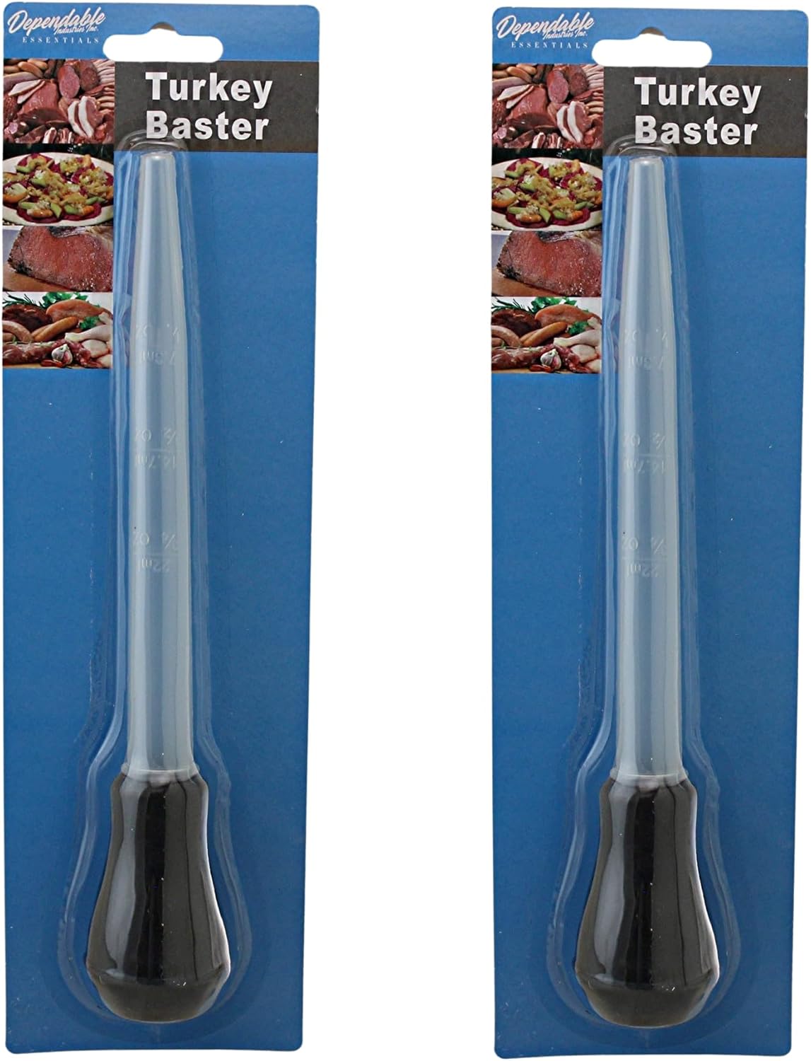 Amazon.com: 2-Pack Turkey Baster – 10.75” BPA-Free Food Grade Basting ...