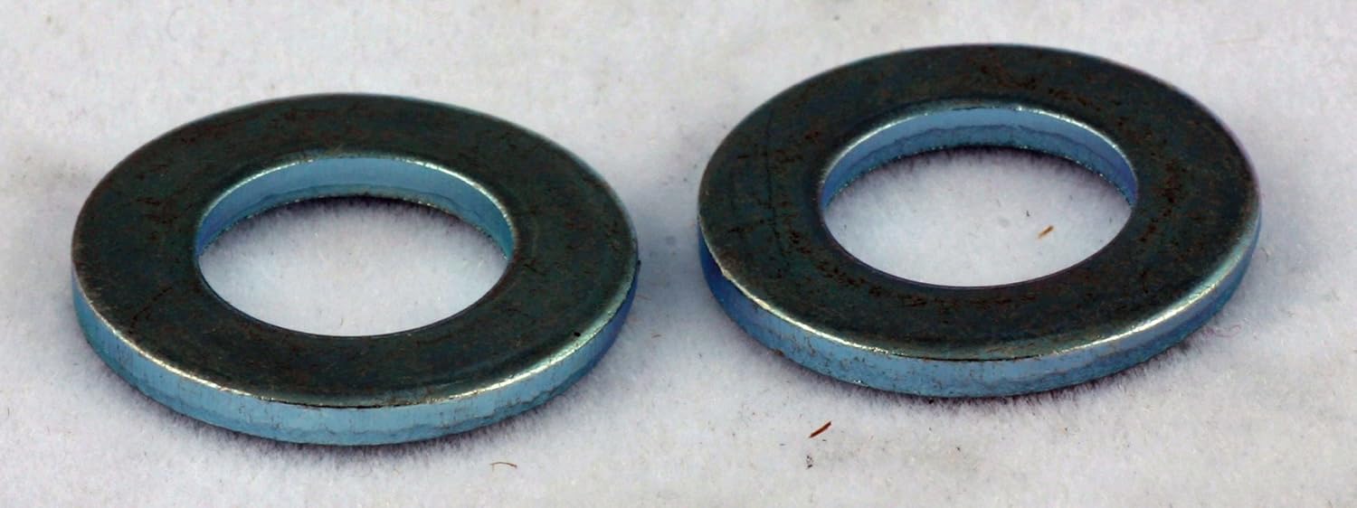 Amazon.com: M20 Metric Flat Washers CL 8 Din 125-A Zinc 50 Pack ...