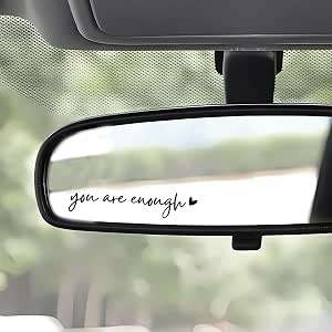 Amazon.com: 4PCS RearView Mirror Stickers For Cars,Rear View Mirror ...