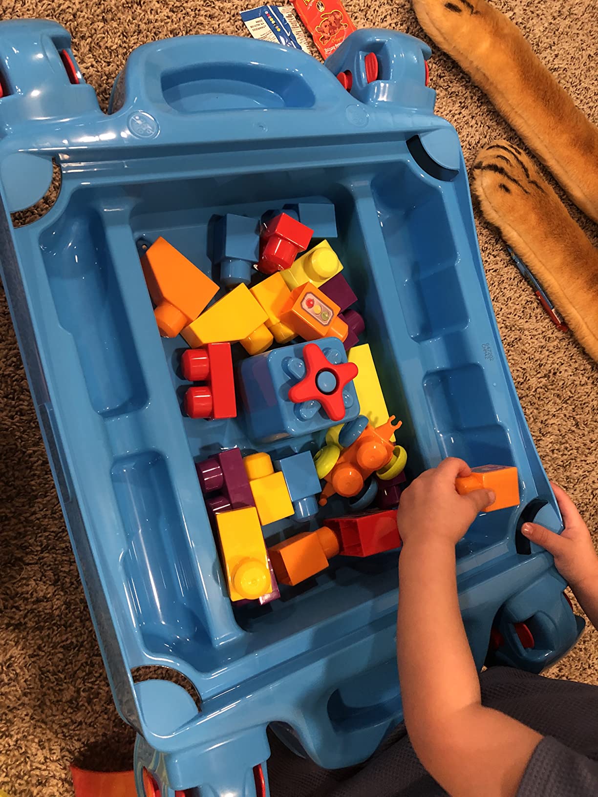 $6/mo - Finance MEGA BLOKS Build 'n Tumble Table building set with 2 ...
