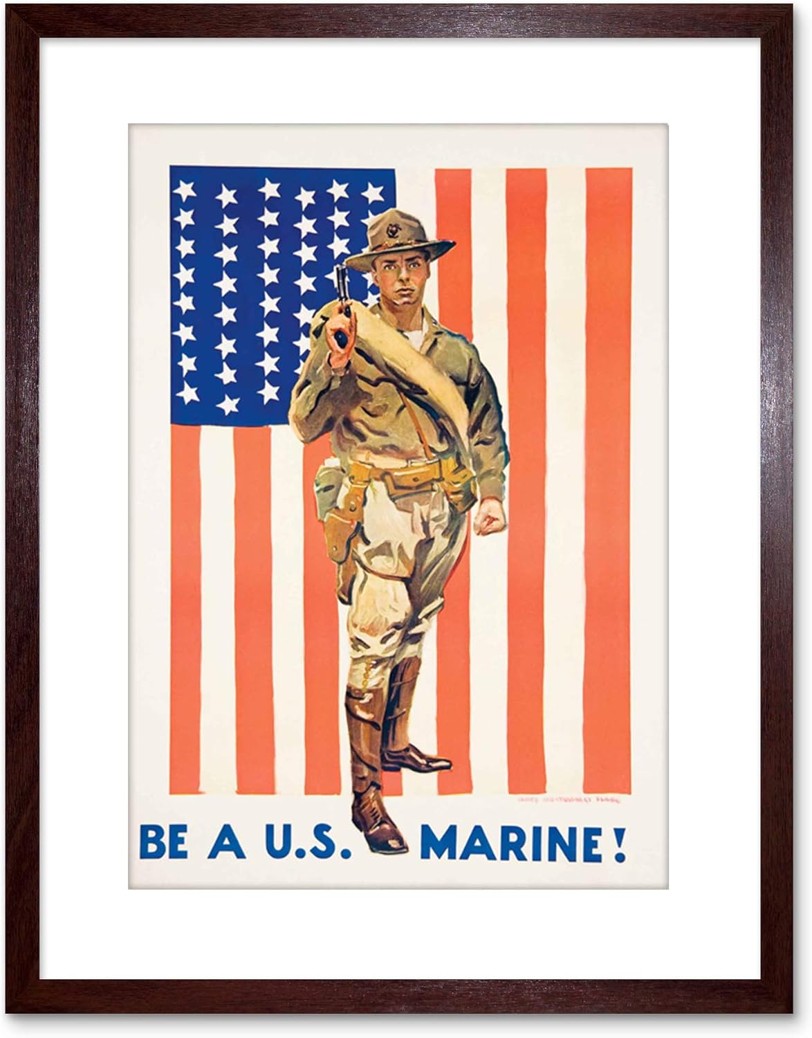 Amazon.com: 9x7 '' AD MILITARY ENLIST RECRUIT US MARINE CORPS FLAG ...
