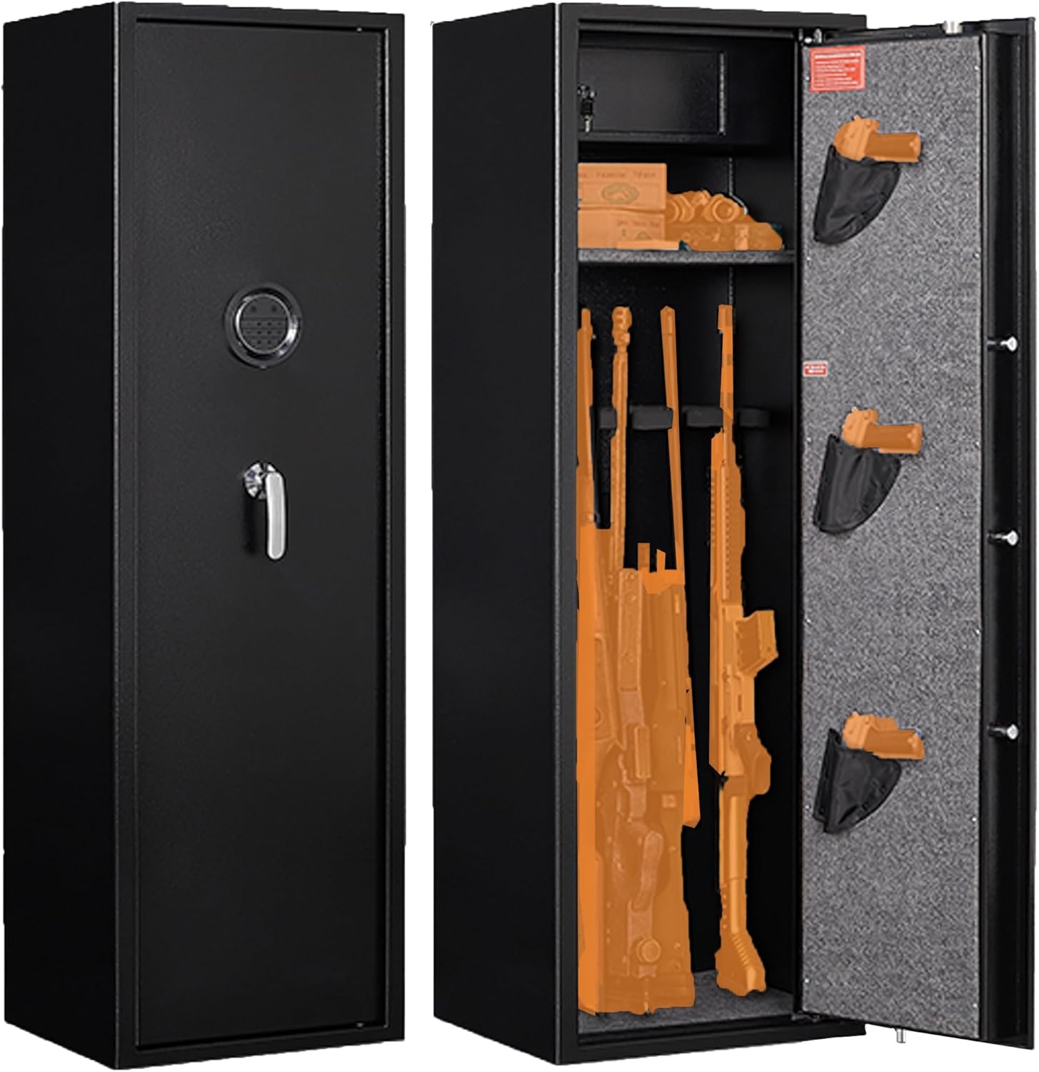 Amazon.com: Emasme 5 Gun Safes for Home Rifle and Pistols, Rifle Gun ...