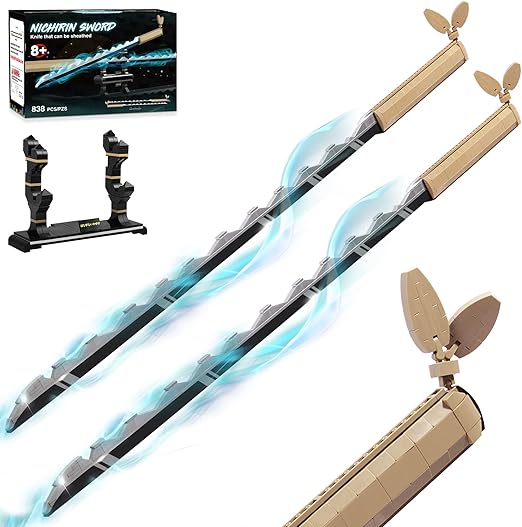 Amazon.com: Demon Slayer Swords Compatible with Lego, 40in Hashibira ...