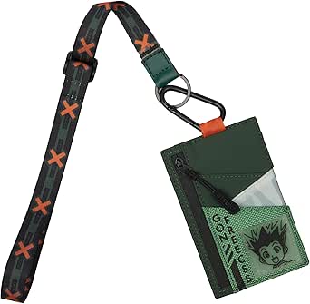 Amazon.com: Hunter X Hunter Gon Freecss Green Pouch Wallet : Clothing ...