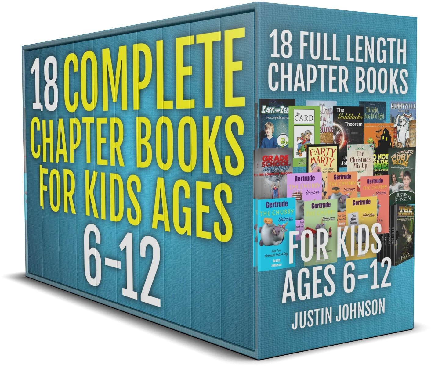 Amazon | 18 Full Length Chapter Books for Kids Box Set for Kids Ages 6 ...