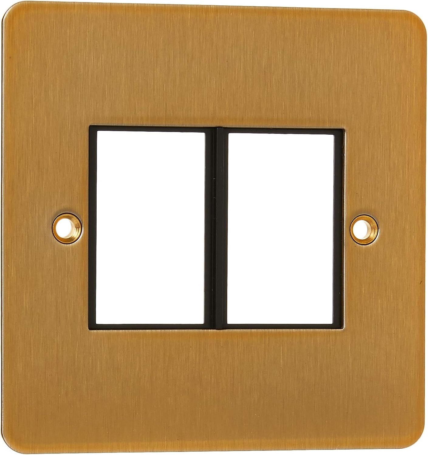 MK Edge K14172SAG LJU6C 1-Gang 2-Module Frame - Satin Gold : Amazon.co ...