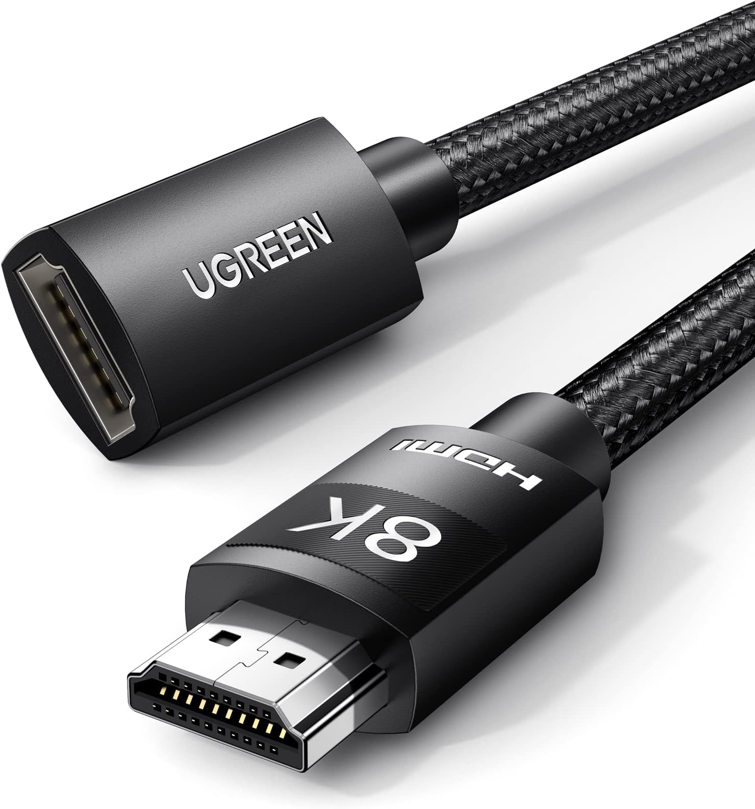 UGREEN 8K@60Hz HDMI 2.1 Extension Cable 0.5M Extender Male to Female ...