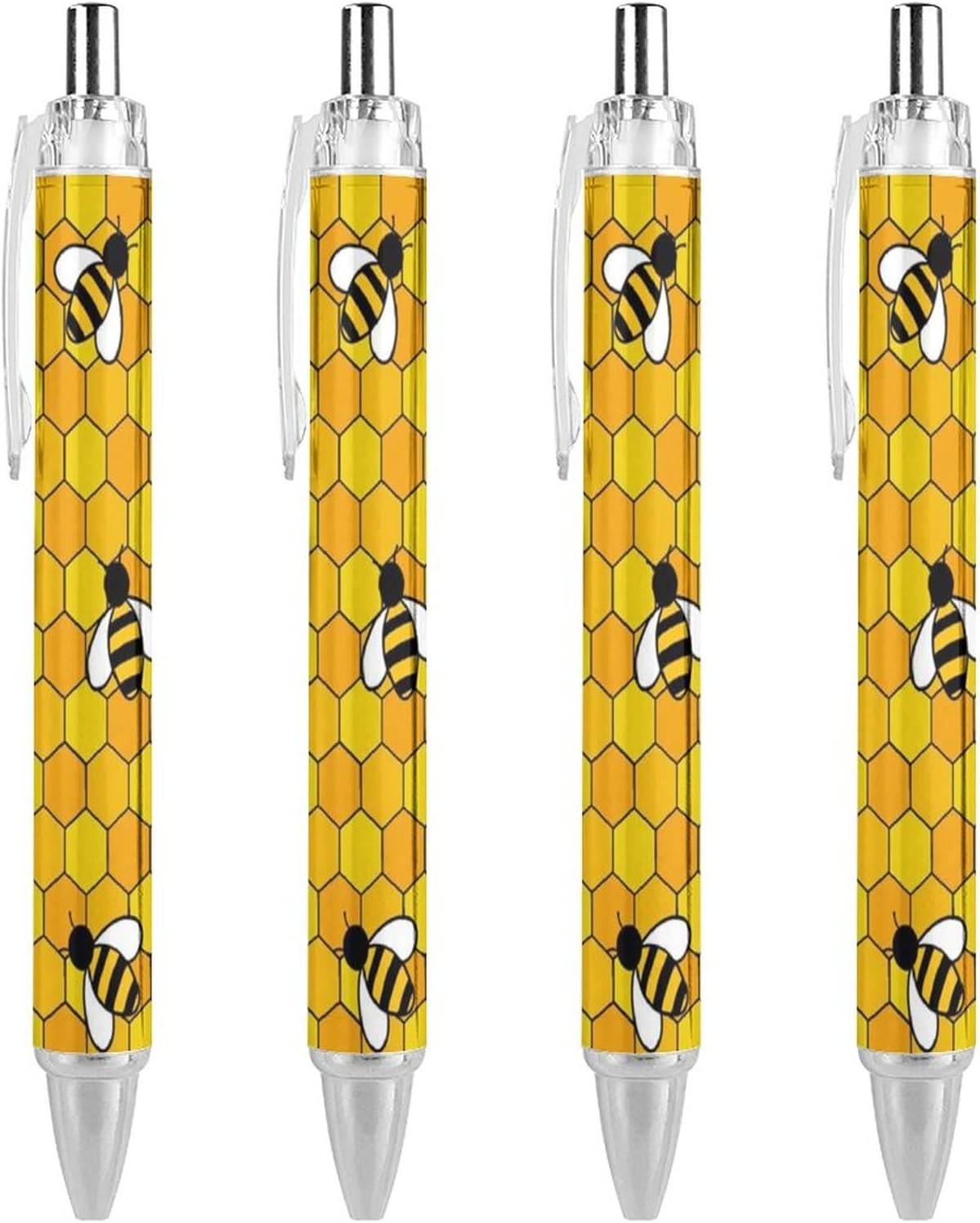 Amazon.com : Honey Bees Ballpoint Pen Retractable Work Pens for Men ...