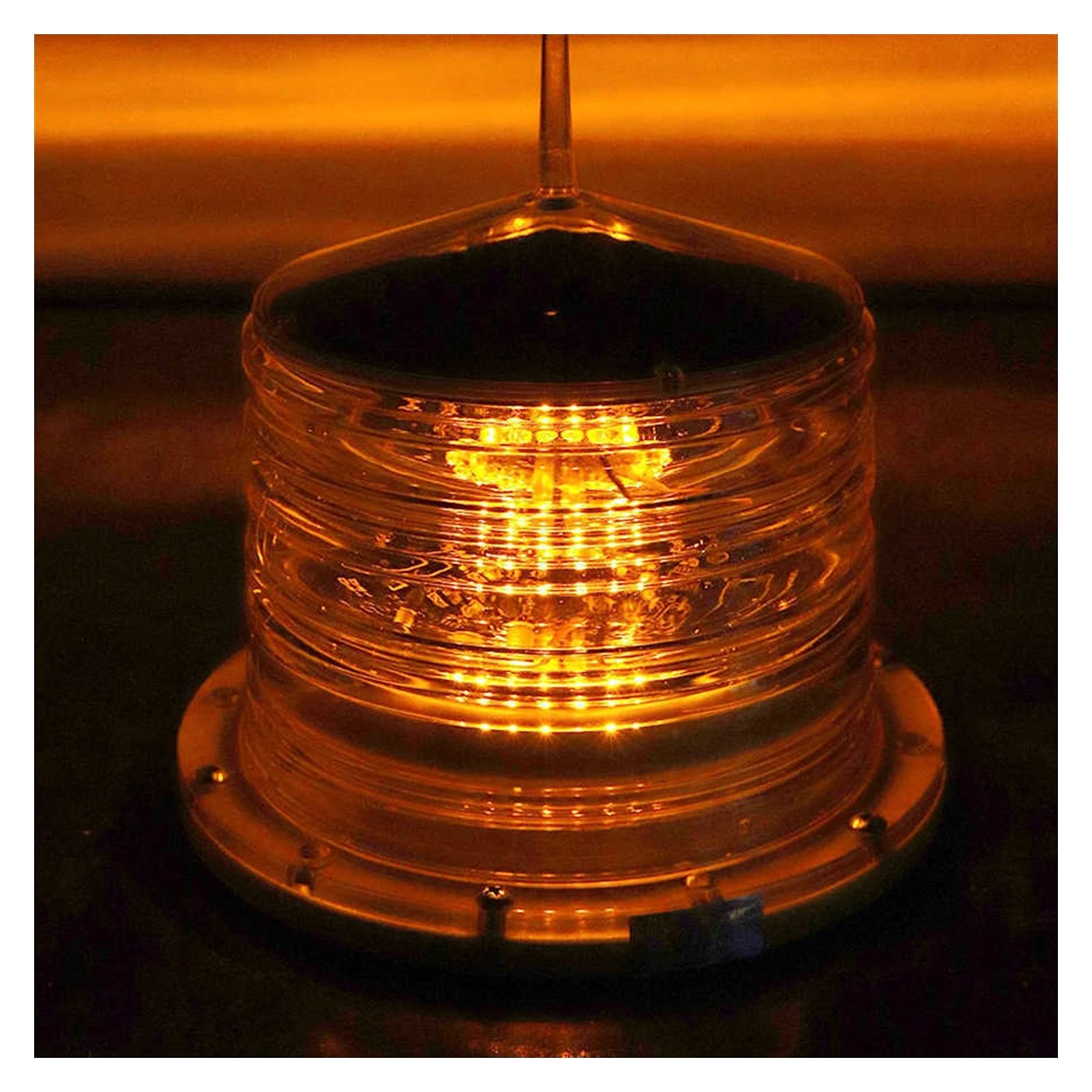 Buy WFBD-CN Boat Navigation Light Beacon Light Solar Power Barge Safety ...