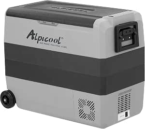 Alpicool T60 Dual Temperature Control 12 Volt Refrigerator 63 Quart ...