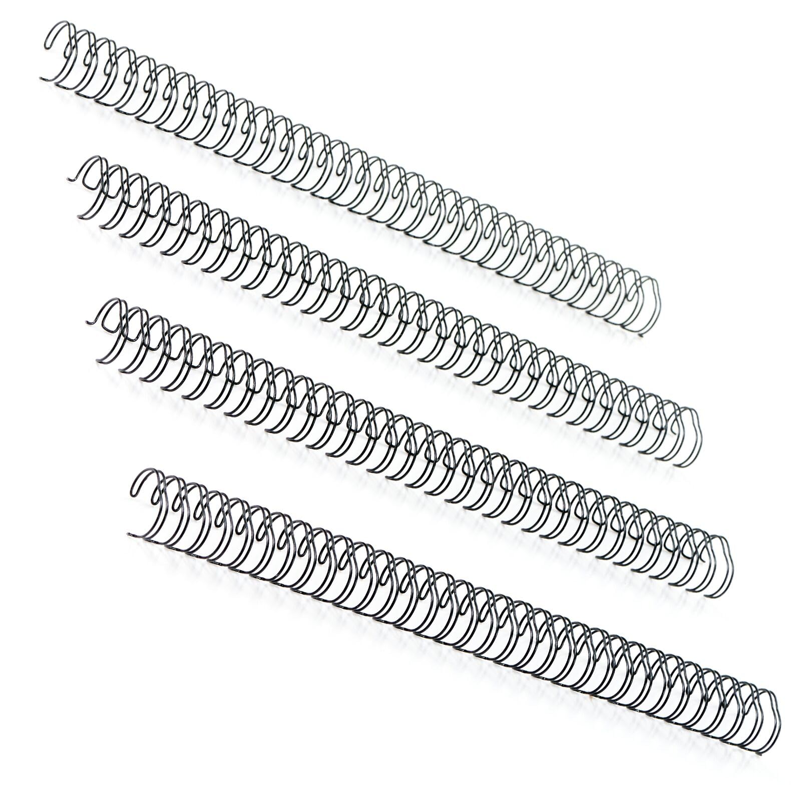 Snapklik.com : HOUYEE 9/16 Inch Twin Loop Wire Binding Spines
