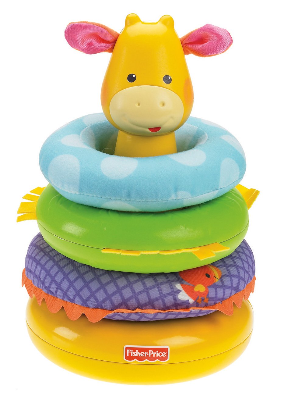 Amazon.com: Fisher-Price Precious Planet Giraffe Stacker : Toys & Games