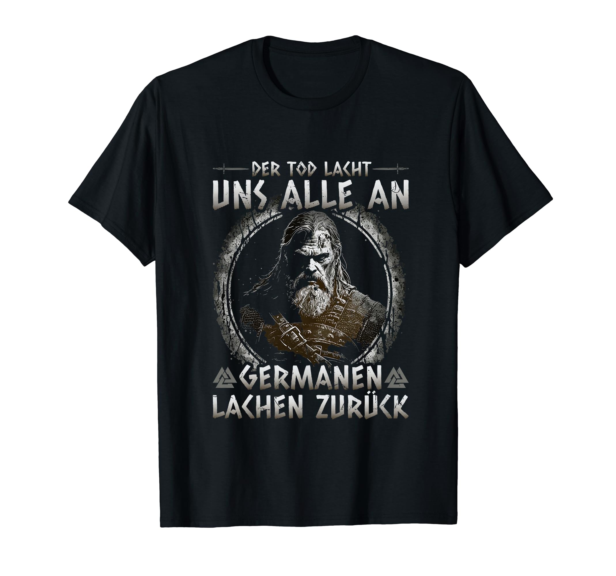 Wikinger Spruch, Germanen Lachen Zurück, Nordisch Wikinger T-Shirt ...
