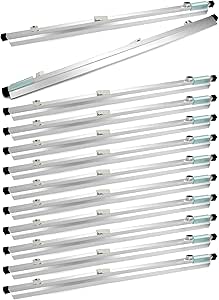 QWORK Lot de 12 pinces à suspendre pour dossiers de Blueprint - 76,2 cm ...