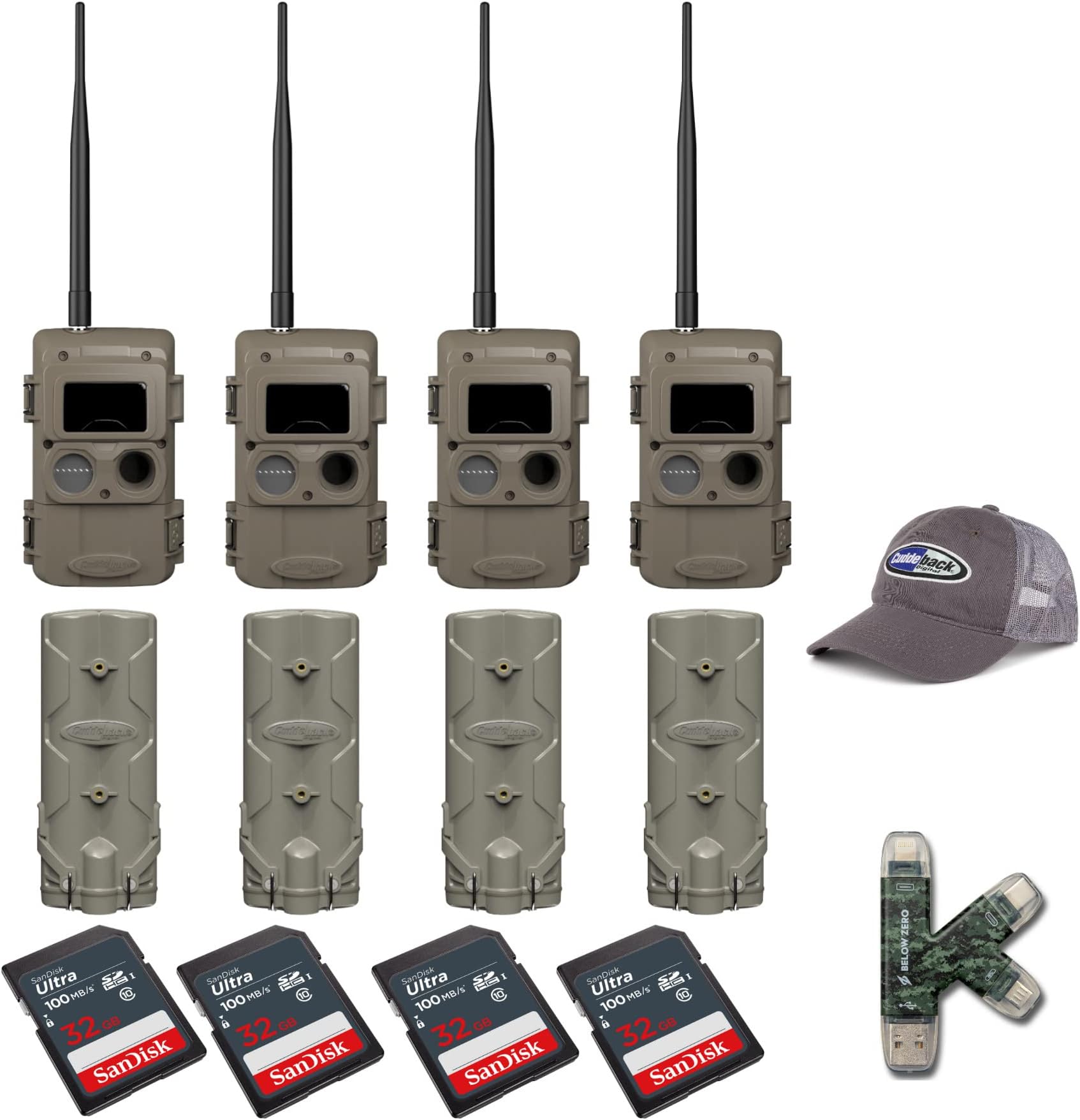 Amazon.com : Cuddelink Cuddeback 1 L Series Cellular Camera Powered by ...