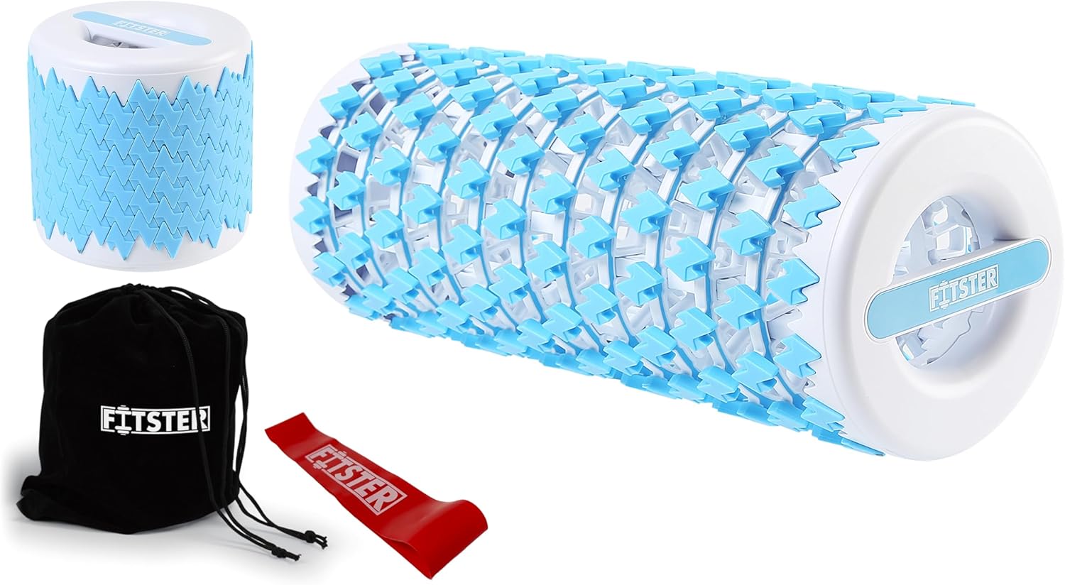 Collapsible foam roller for sore muscles, tissue | travel size ...