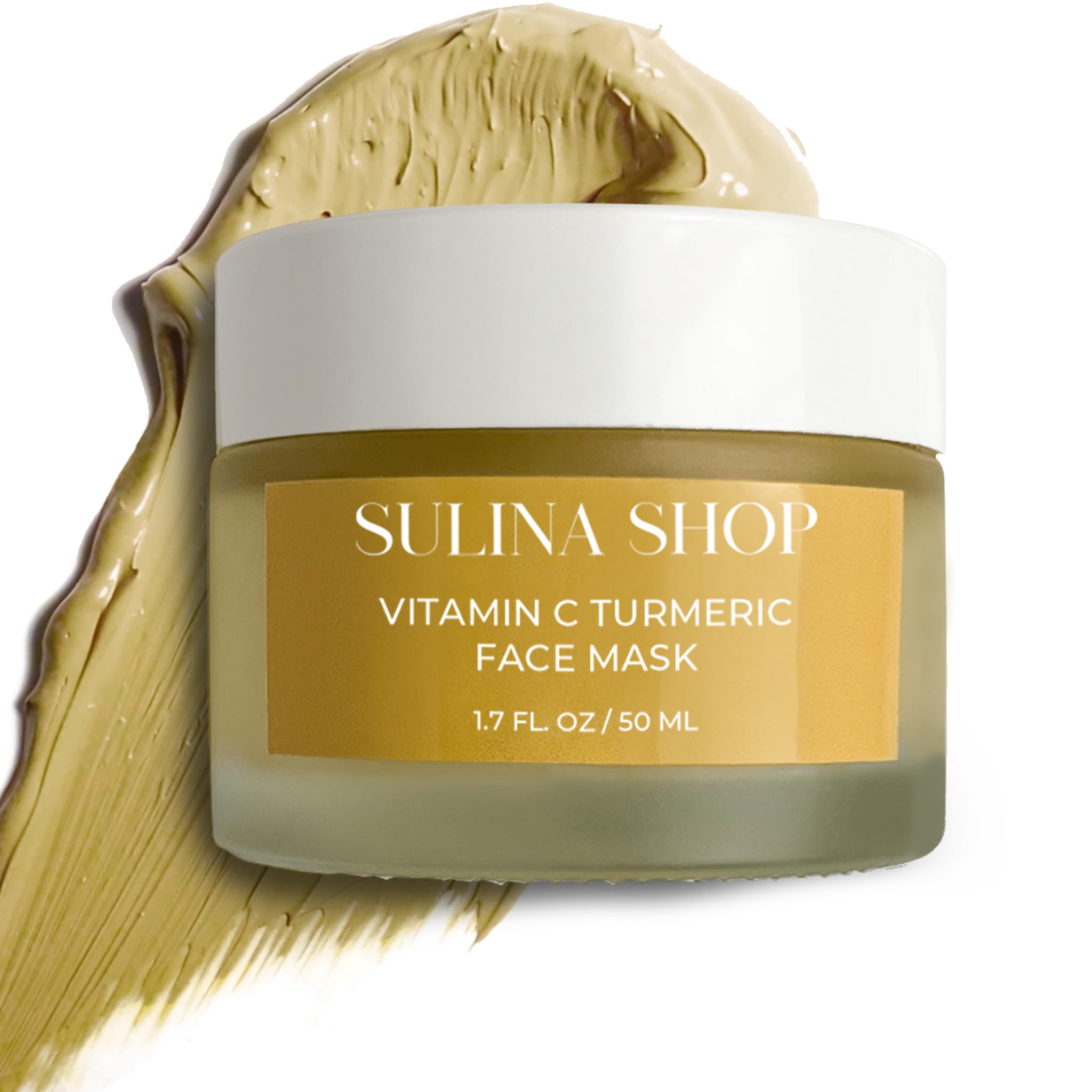 Amazon.com : Turmeric Face Mask with Vitamin C, Facial Brightening Mask ...