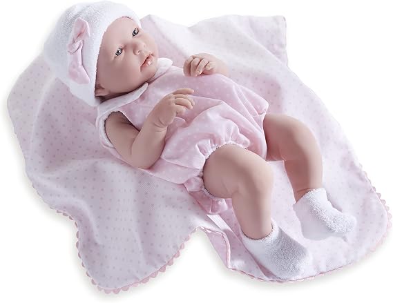 Amazon.com: JC Toys La Newborn "REAL GIRL" Baby Doll (Realistic 17 ...