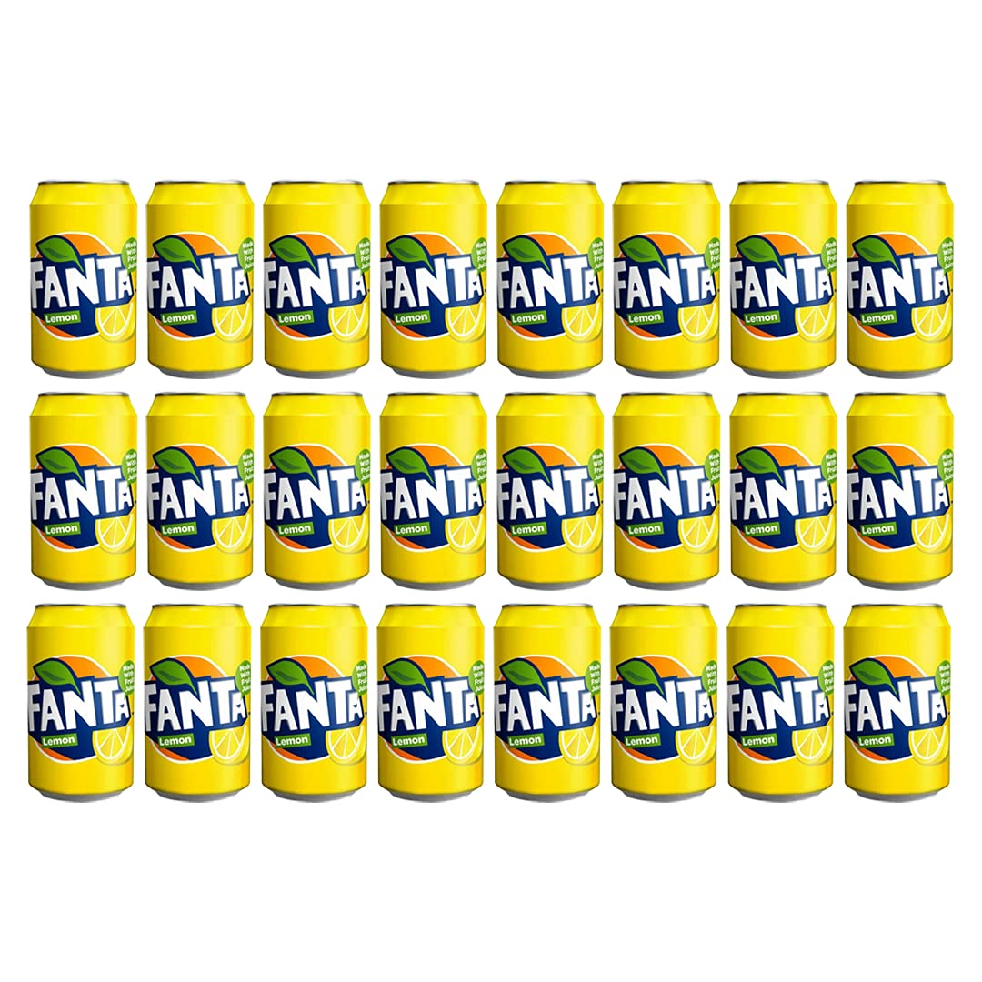 Fanta Lemon 24x 330ml Cans- Buy Online in Australia at Desertcart ...