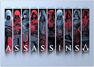 Amazon.com: Displate Assassin's Creed Metal Poster Assassin's Creed ...