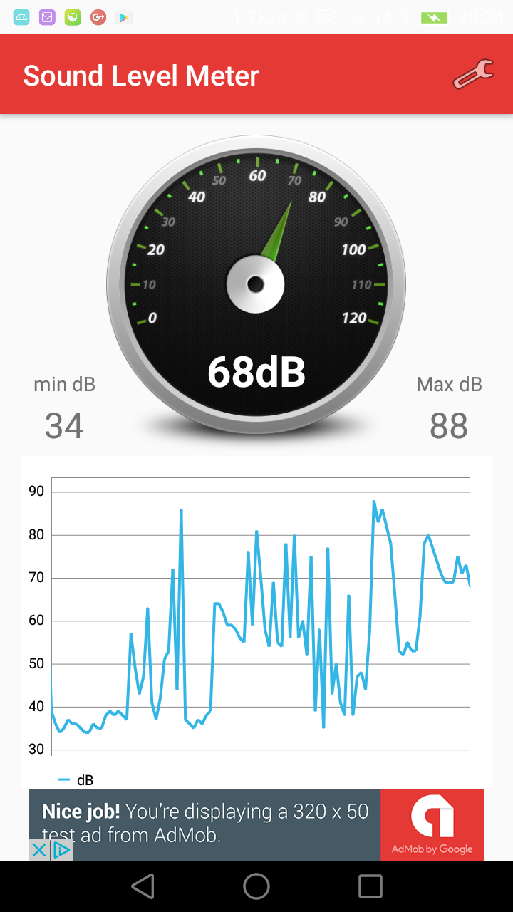 Decibel Sound Level Meter - App on Amazon Appstore