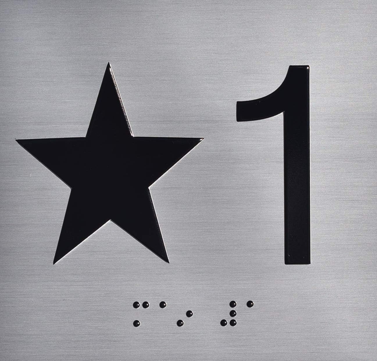 Amazon.com: ELEVATOR NUMBER SIGN SIGN with Raised letters & Grade 2 ...