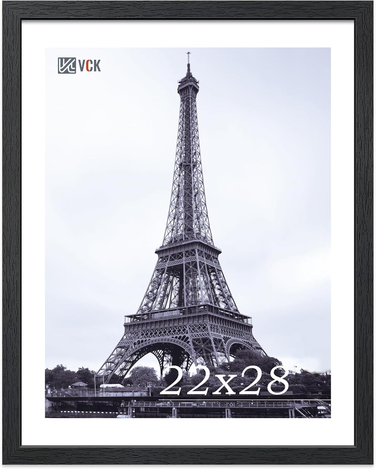 Amazon.com - VCK 22x28 Poster Frame - Black, Textured Exclusive Solid ...