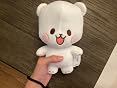 Amazon.com: Milkmochabear Official Mocha Large Plush 12" Inch Authentic ...