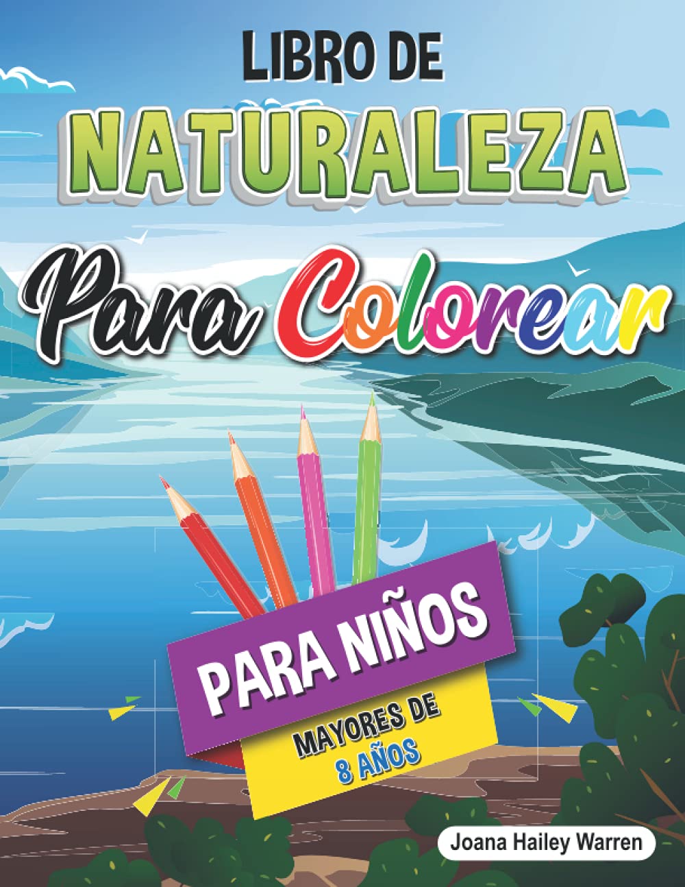 Buy Libro para Colorear sobre la Naturaleza para Niños: Libro para ...