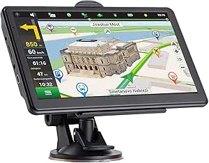 Amazon.com: GPS Navigator for Car, Latest 2025 Map 7 inch Touch Screen ...