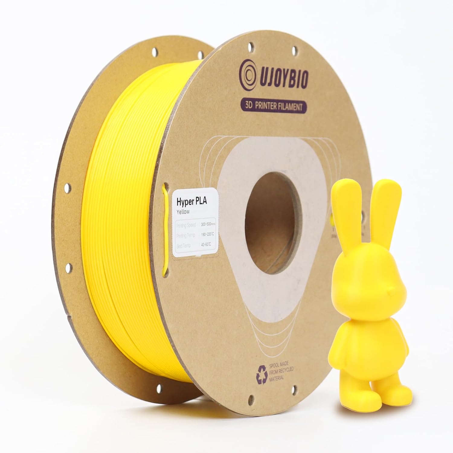 Amazon.com: UJOYBIO Hyper PLA Plus Filament 1.75mm +/- 0.02 mm, PLA+ 3D ...