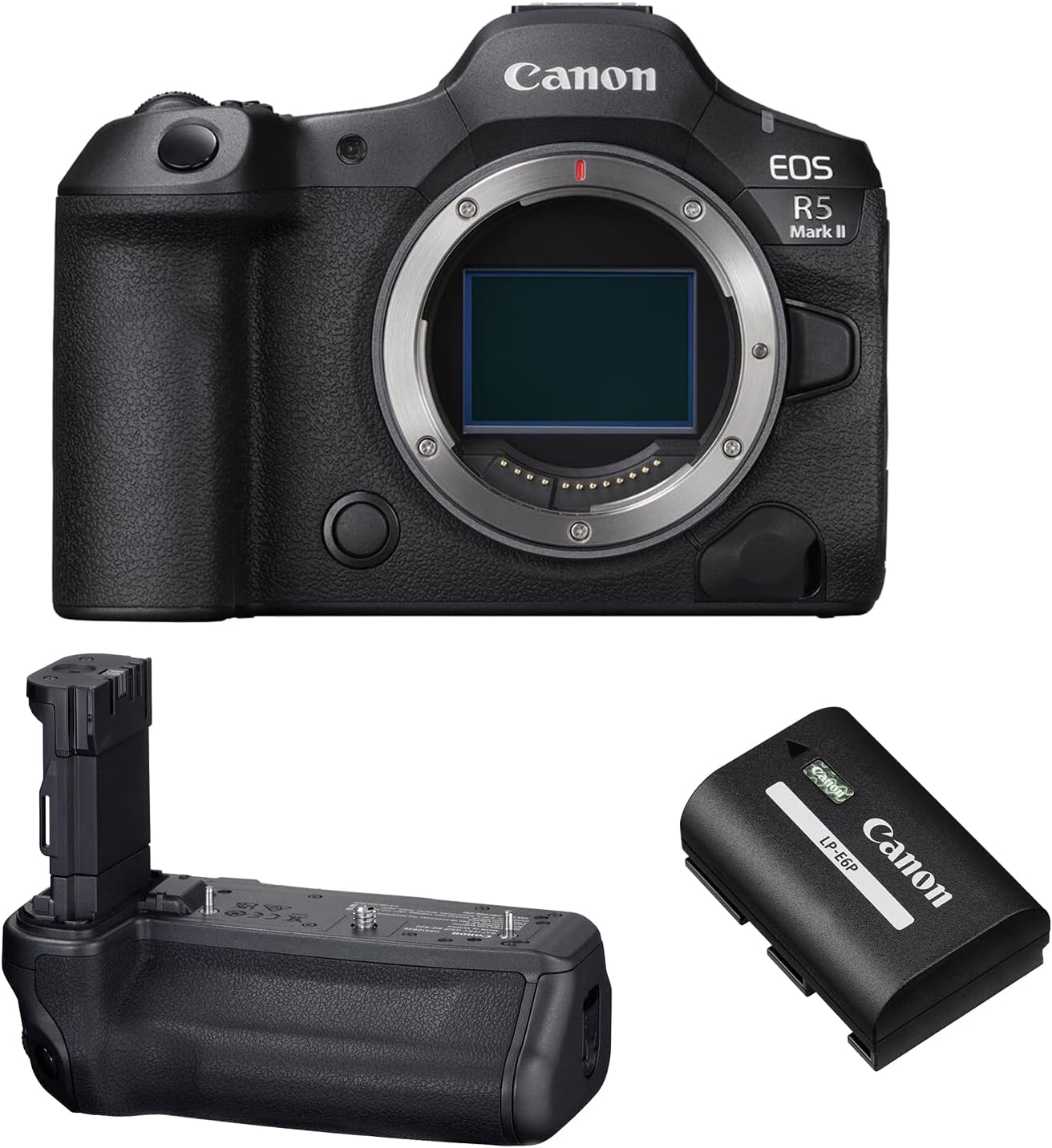 Amazon.com : Canon EOS R5 Mark II Mirrorless Camera with BG-R20 Battery ...