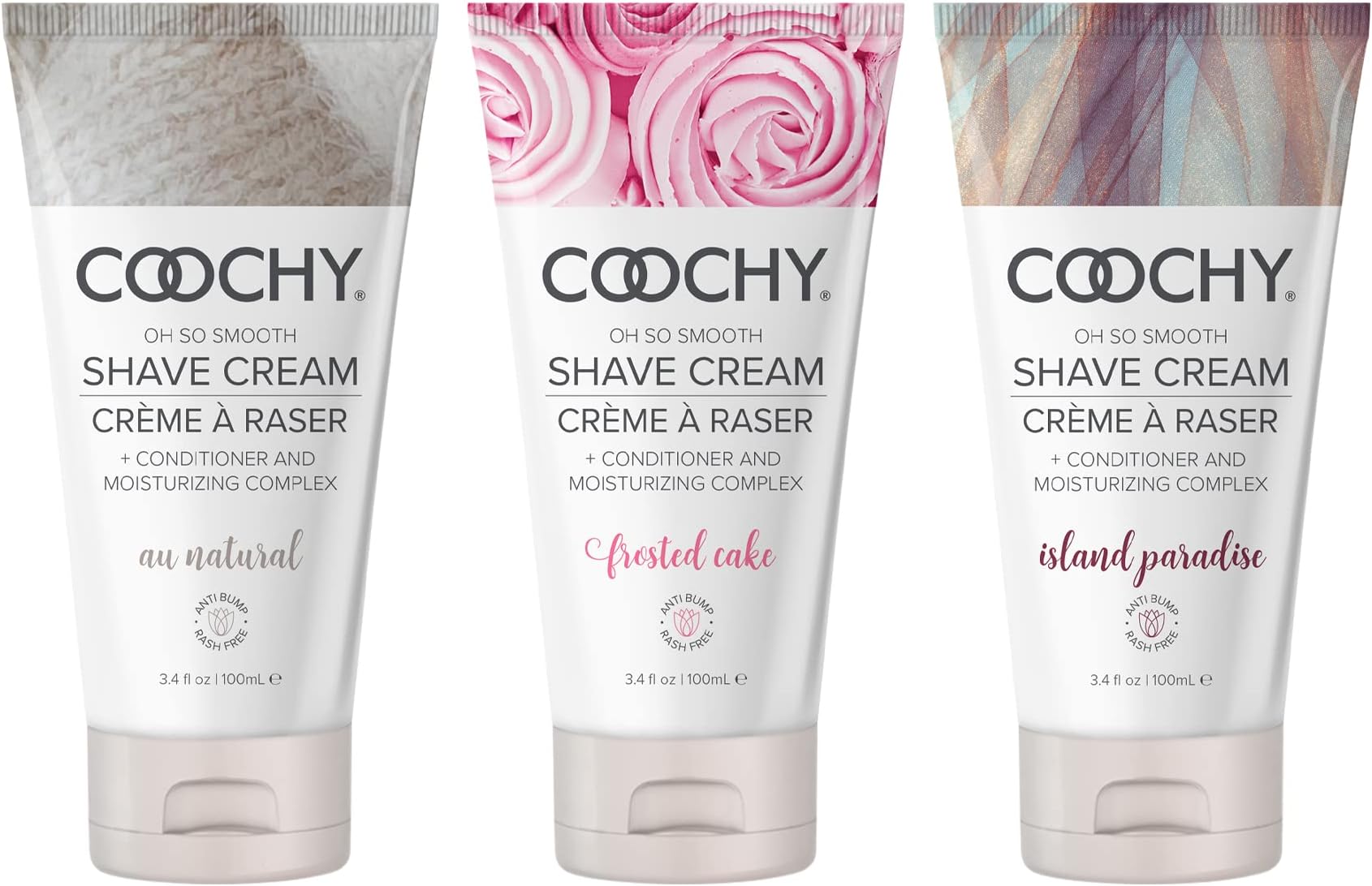 Amazon.com: COOCHY SHAVE CREAM Au Natural - 3.4 floz/100 mL, COOCHY ...