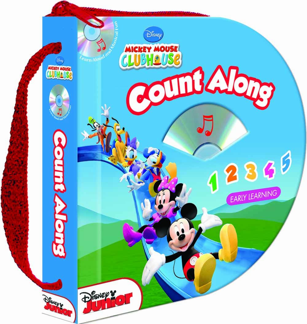 Amazon.com: Disney Mickey Mouse Clubhouse: Count Along (Zip & Carry ...