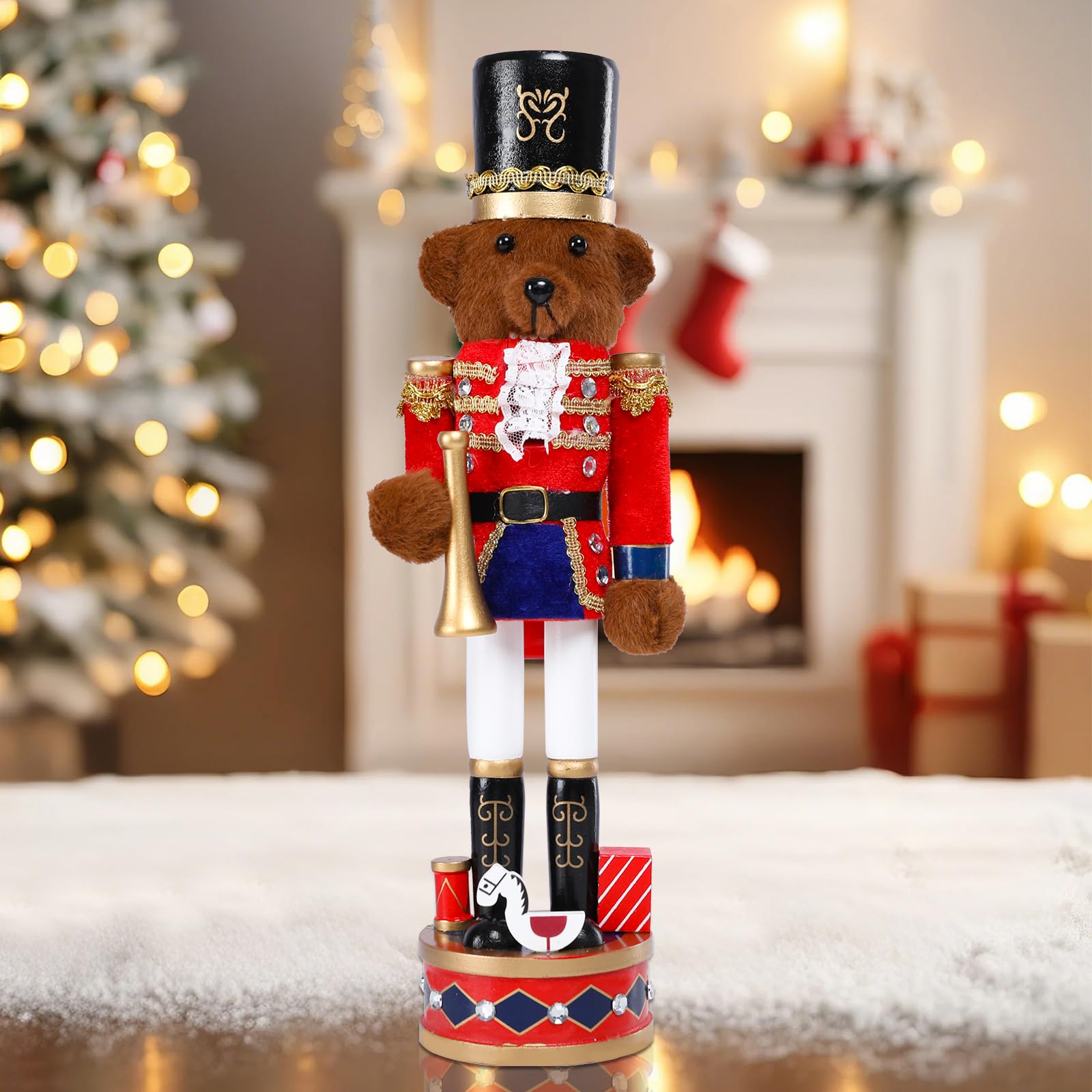 Amazon.com: WONDER GARDEN Christmas nutcrackers, 15 Inch Nutcracker ...
