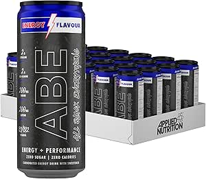 Applied Nutrition ABE Pre Workout Cans - All Black Everything Energy ...