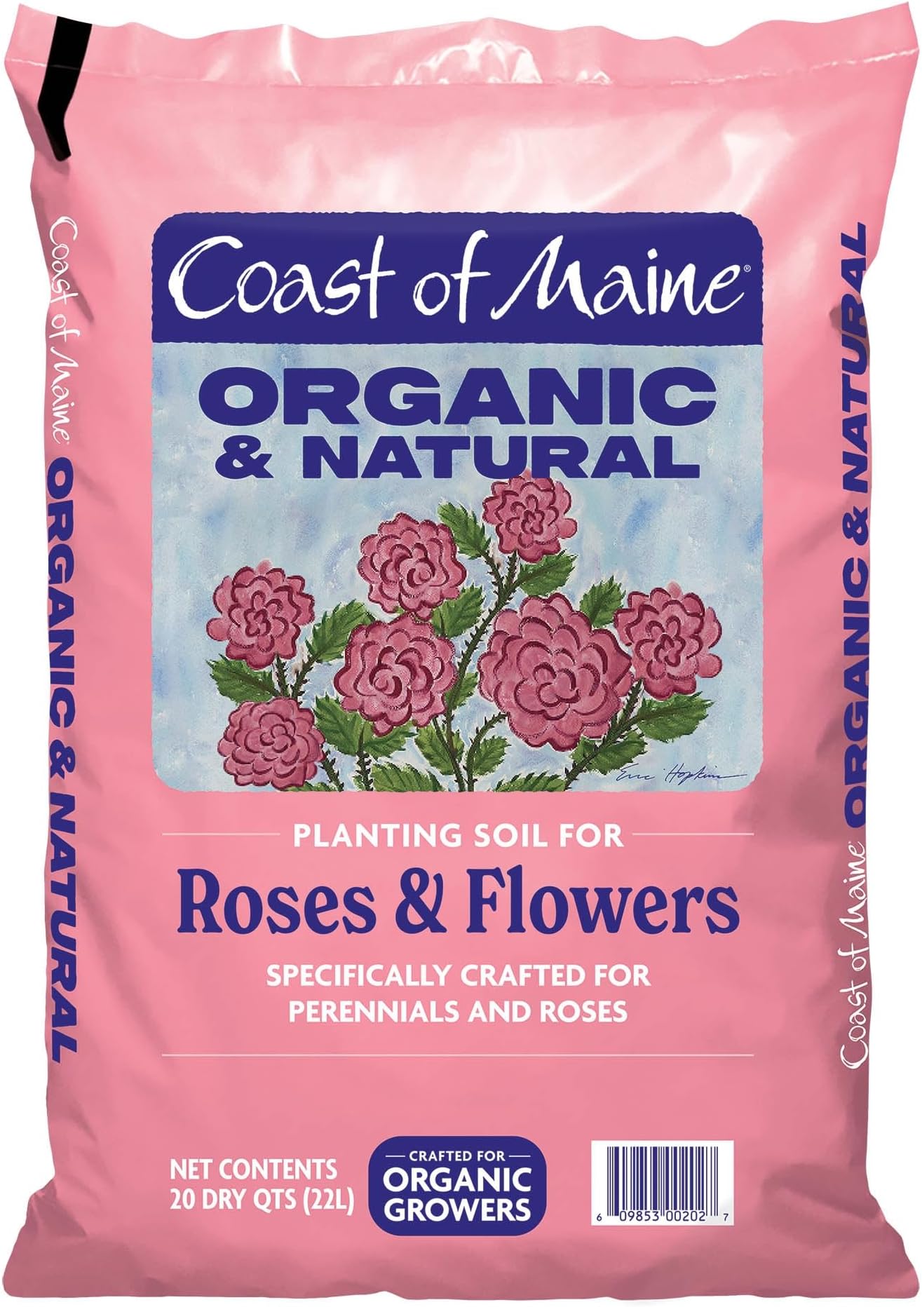Amazon.com : Coast of Maine Roses and Flowers, 20qt (Pack of 2) Organic ...