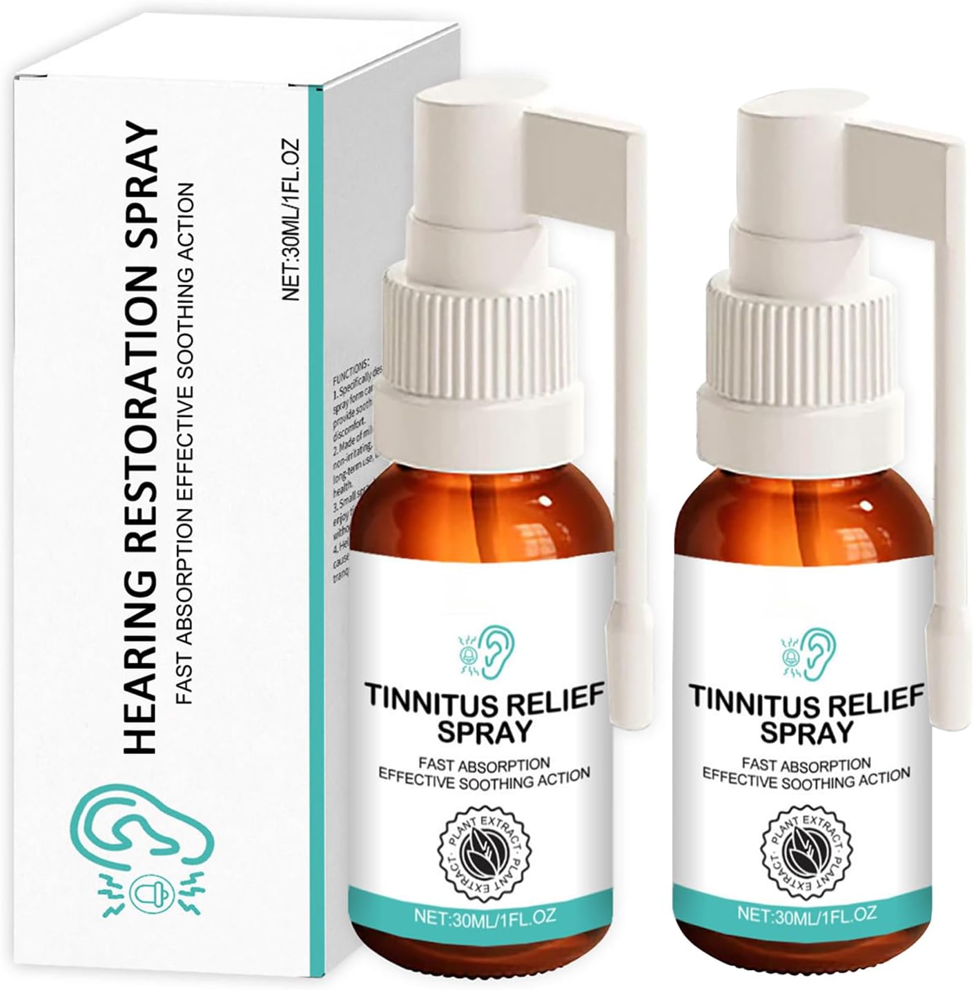 Amazon.com: Hearing Restoration Spray, Hearing Spray, Tinnitus Spray ...